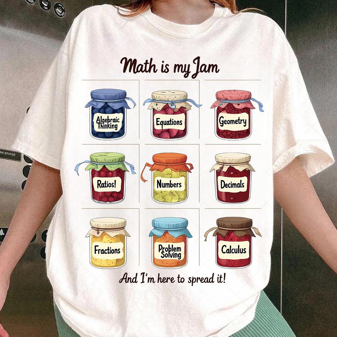 Math is My Jam Png, MATH Teacher Png, Back to School Png, the Math Ain ...