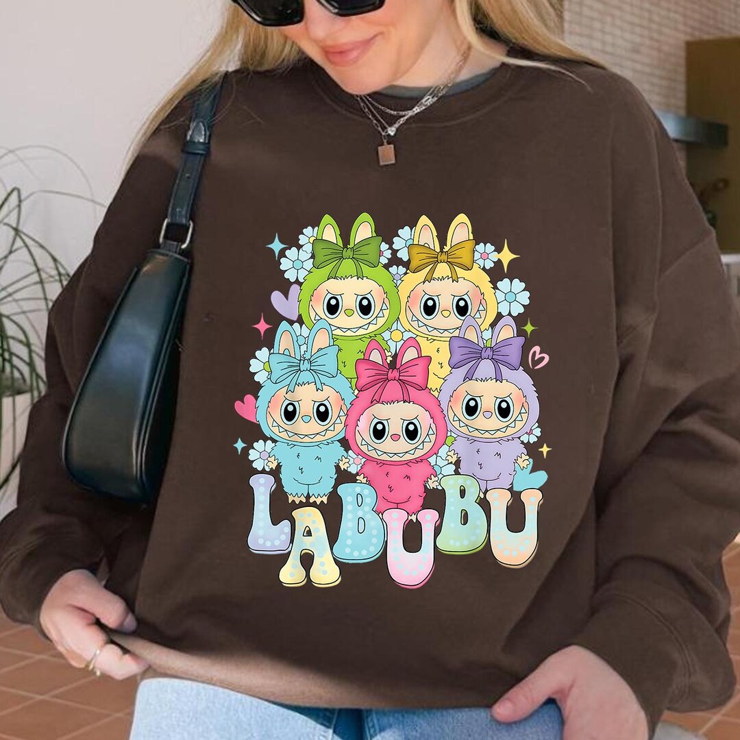 Cute Labubu the Monsters Funny Labubu Lover Men Women Kid Png - Digital ...
