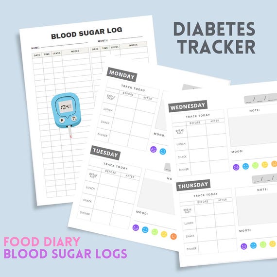 Diabetic Diary Template