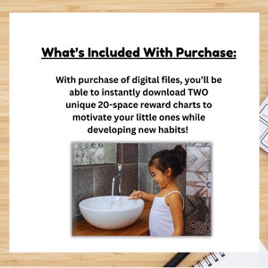 Chore Chart for Kids, Motivation Chart, Sticker Chart for Kids, Reward ...