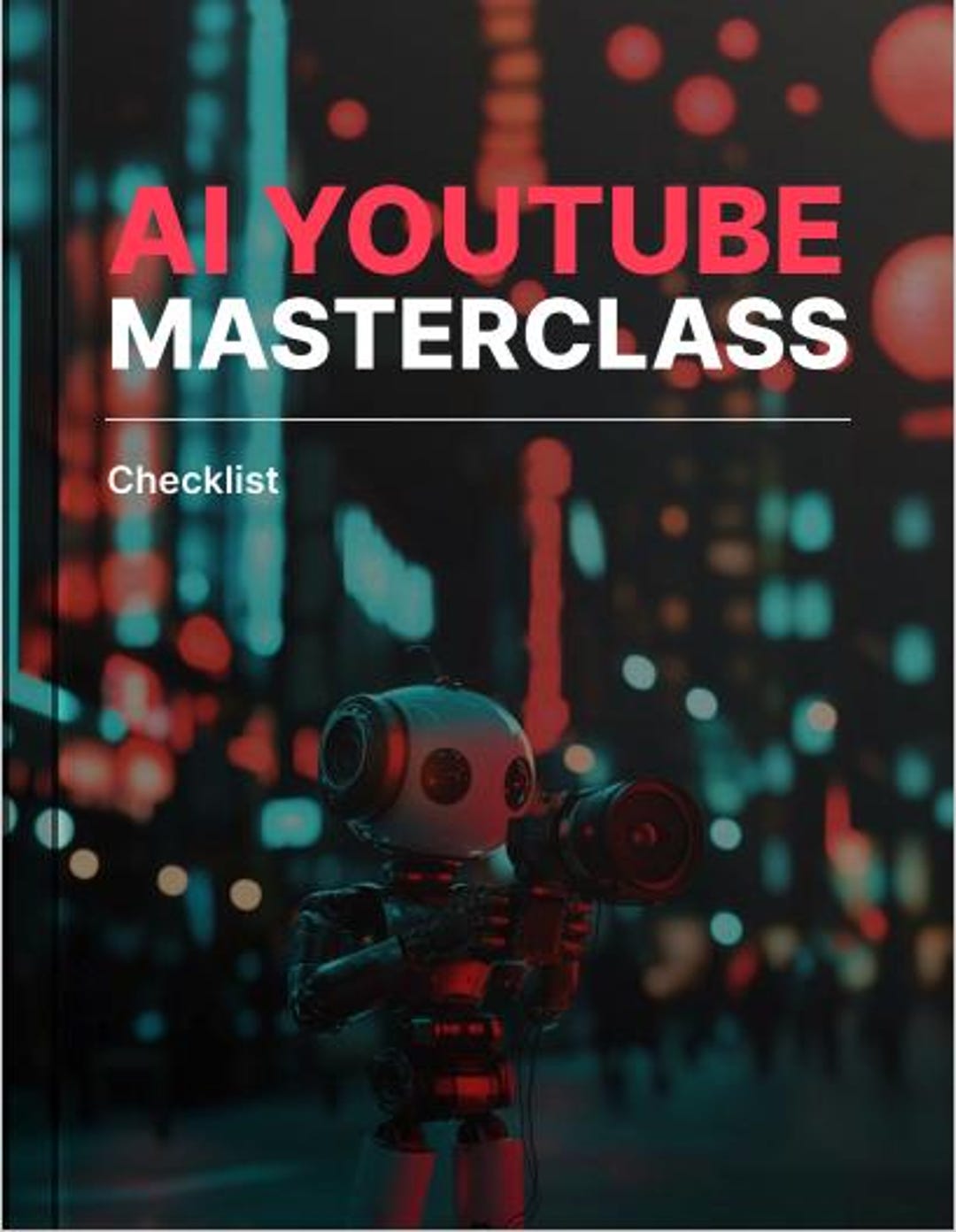 AI Youtube Masterclass-checklist - Etsy