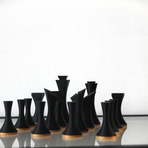 Designer Chess Pieces - Minimalist - Modern - Stylish - Elegant and ...