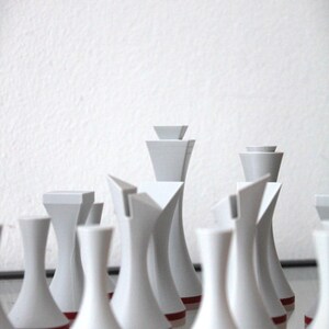 Designer Chess Pieces - Minimalist - Modern - Stylish - Elegant and ...