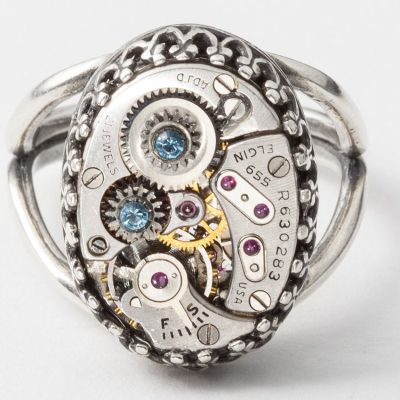 Steampunk Ring - Etsy