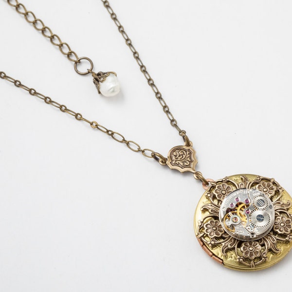 Steampunk Necklace - Etsy