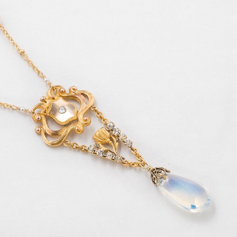 Lavalier Necklace - Etsy