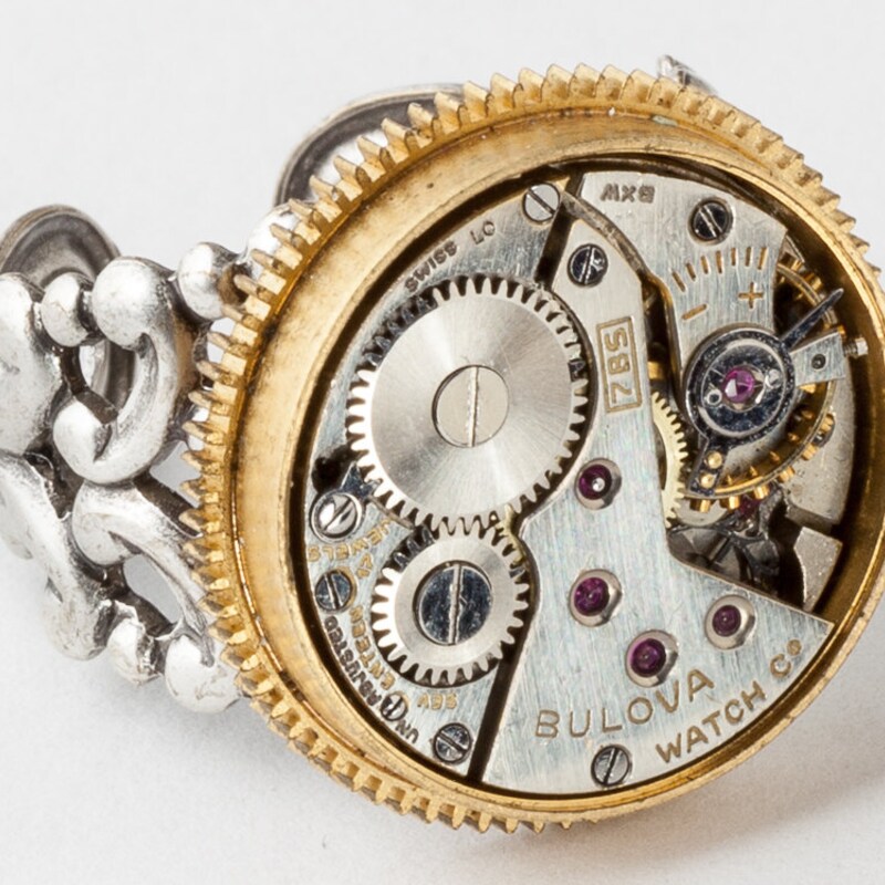 Watch Movement Ring - Etsy