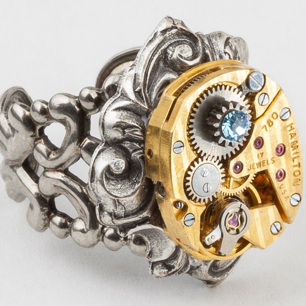 Steampunk Ring - Etsy