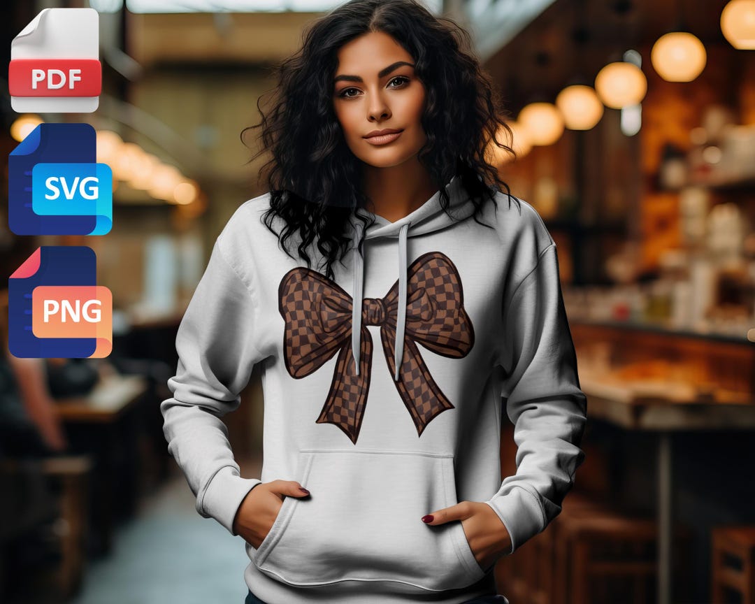Coquette Geez Louis Png Girly Louis Png Brown Bow Png Funny Sublimation ...