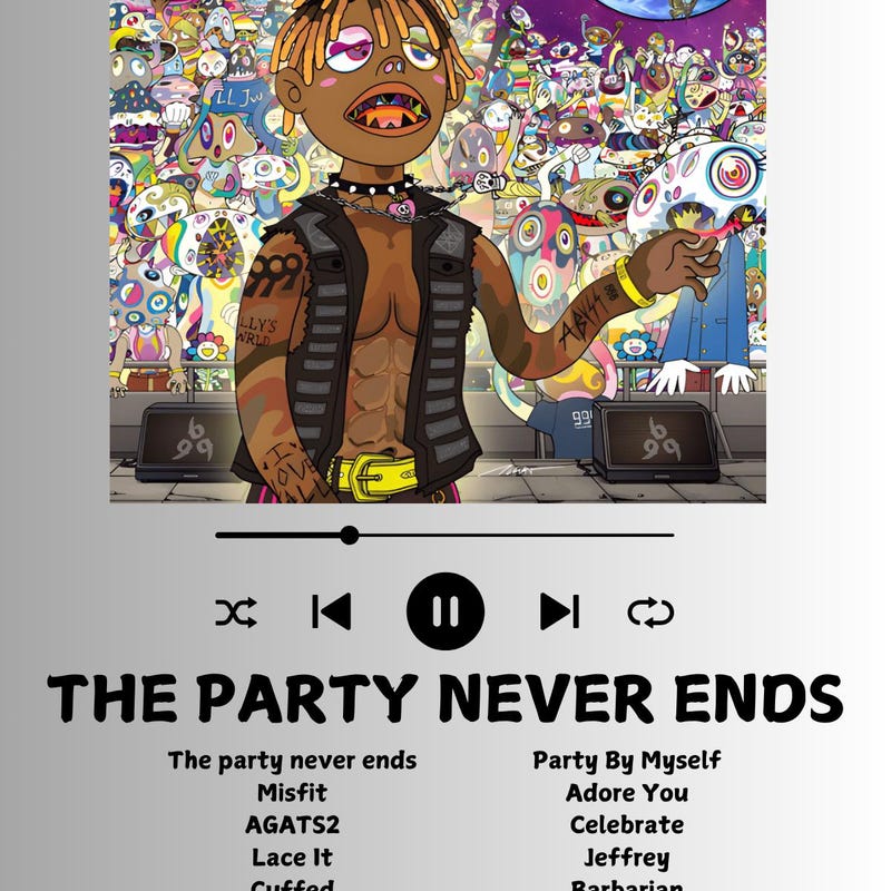 Juice Wrld Cover Art - Etsy