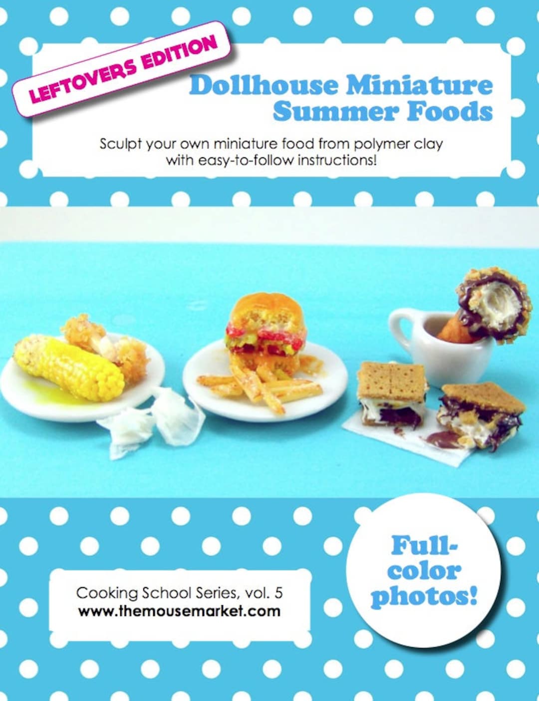 Miniature Food Tutorials // Cooking School Series // Set of 19 ...