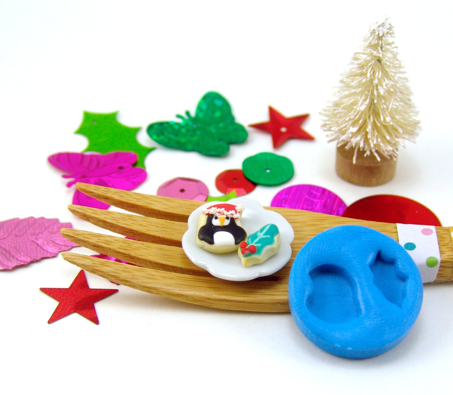 Polymer Clay Mold // Flexible Silicone Dollhouse Cookie Mold | Etsy