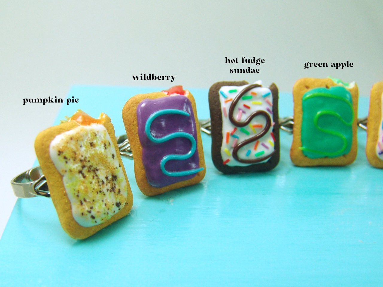 Pop Tart Earrings // Choose Your Flavor // Food Jewelry // | Etsy