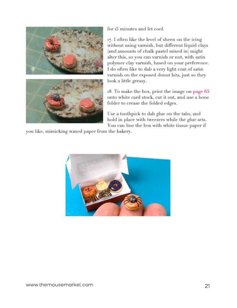 Miniature Food Tutorial // How to Sculpt Miniature Halloween - Etsy