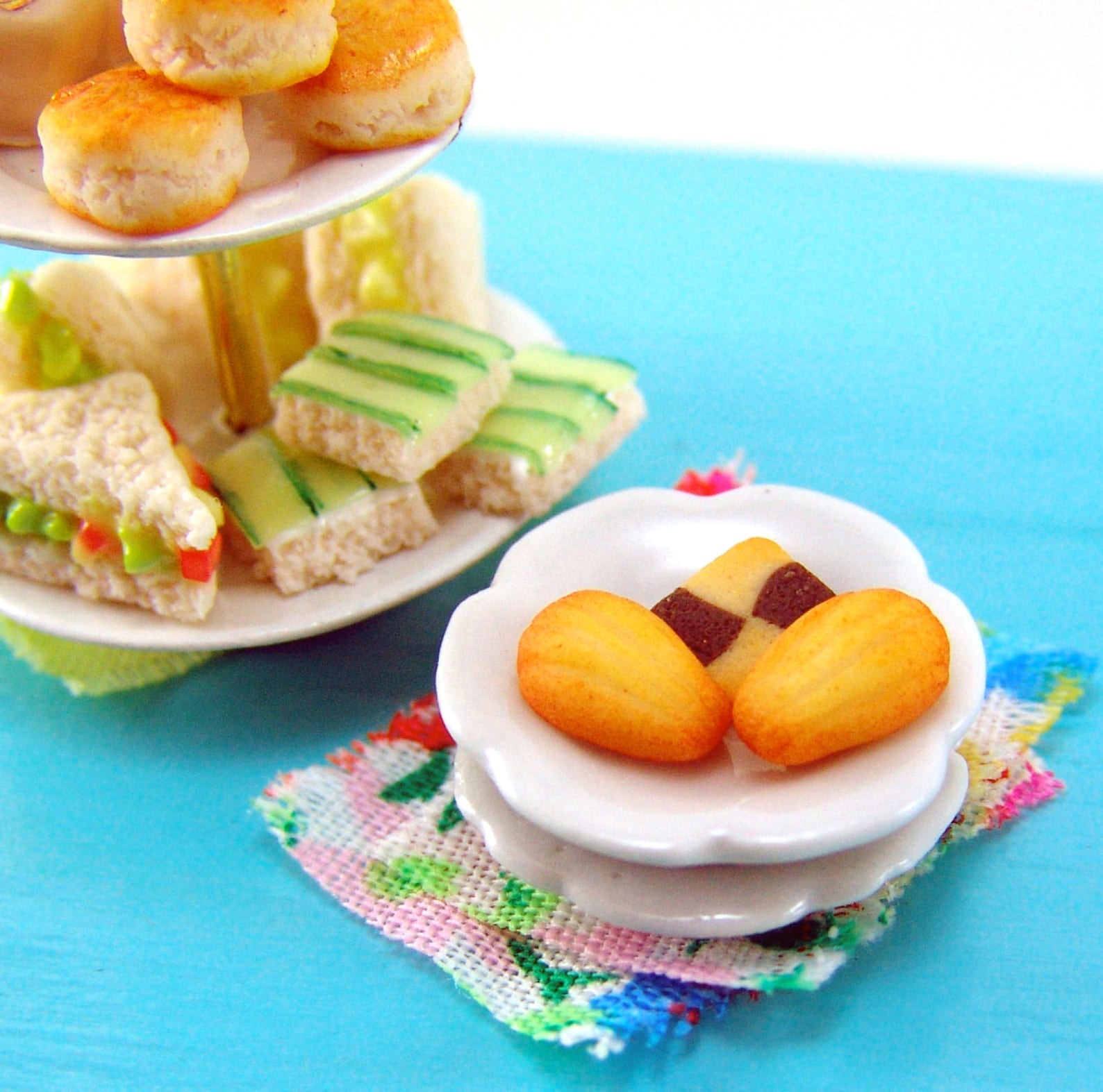 Miniature Food Tutorial Dollhouse Miniature Tea Party Foods - Etsy