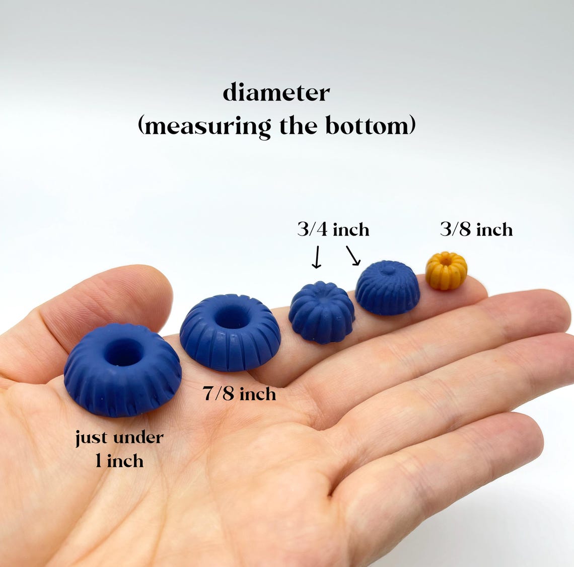Silicone Mold // Jell-o or Bundt Cake Mold for Dollhouse Miniatures ...