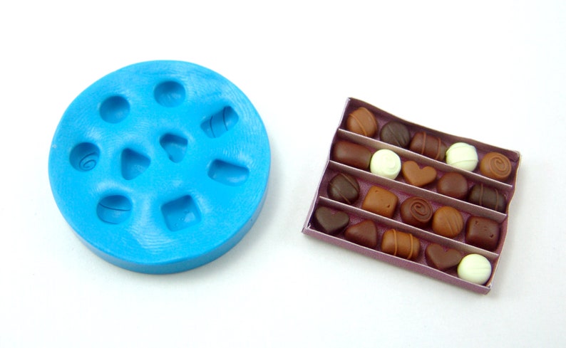 Flexible Silicone Mold Set C // Complete Set of - Etsy