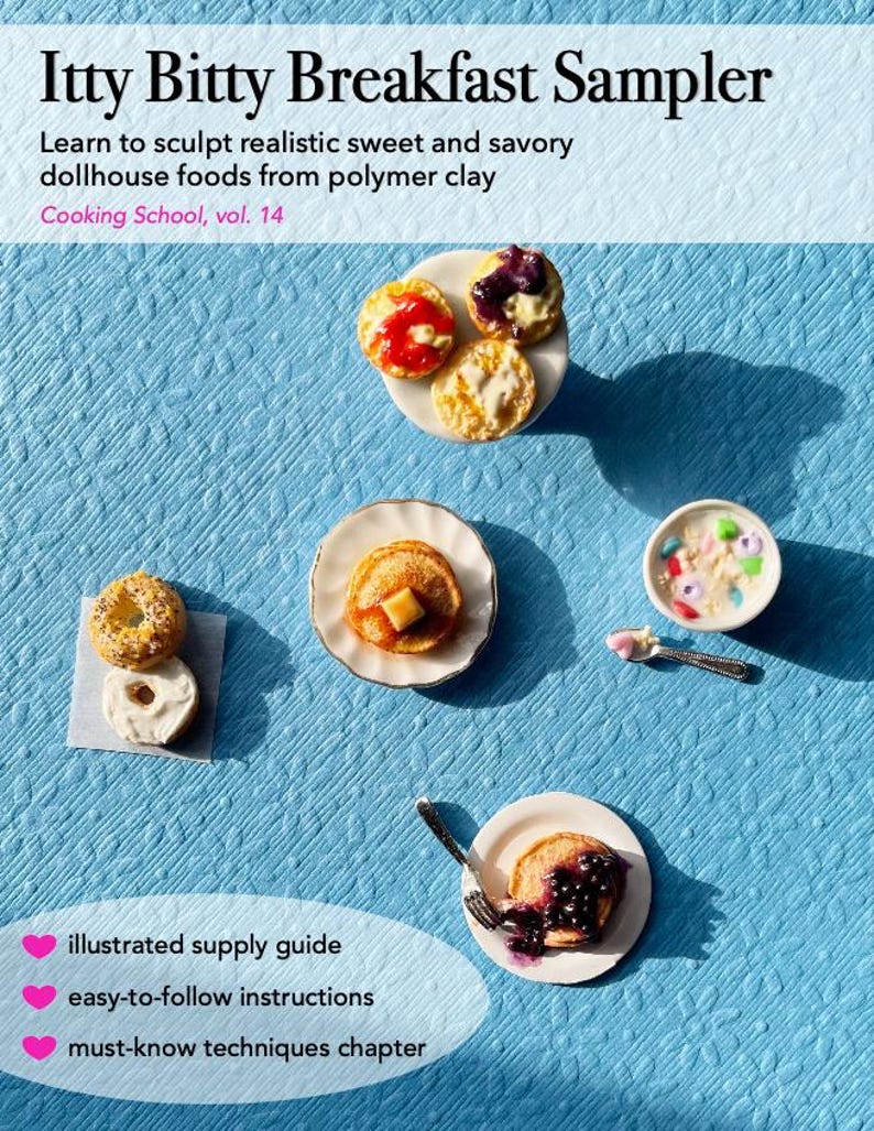 Miniature Tutorial // Itty Bitty Breakfast Sampler // Miniature Food ...