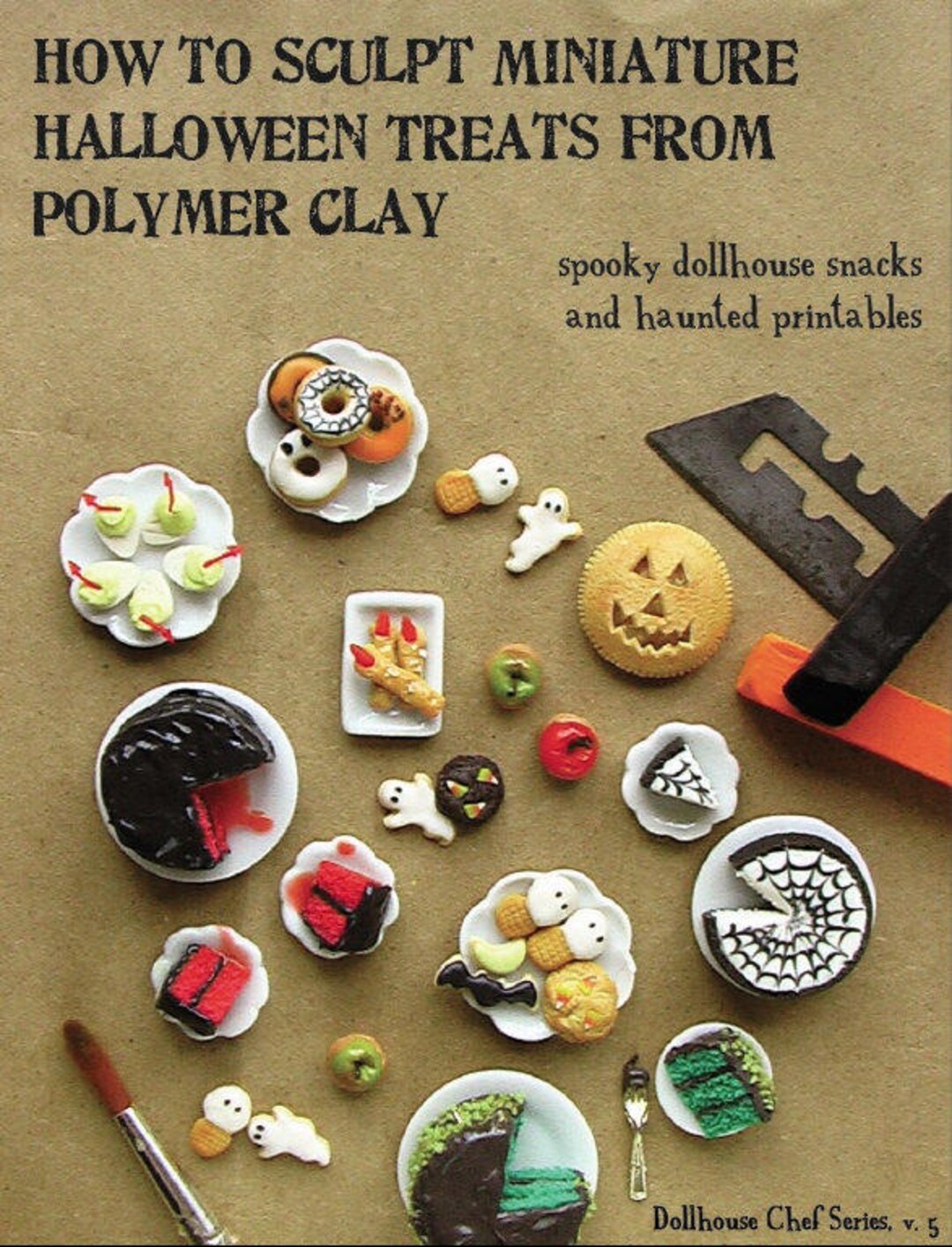 Miniature Tutorial Boxed Set // How to Make Miniature Halloween Foods ...