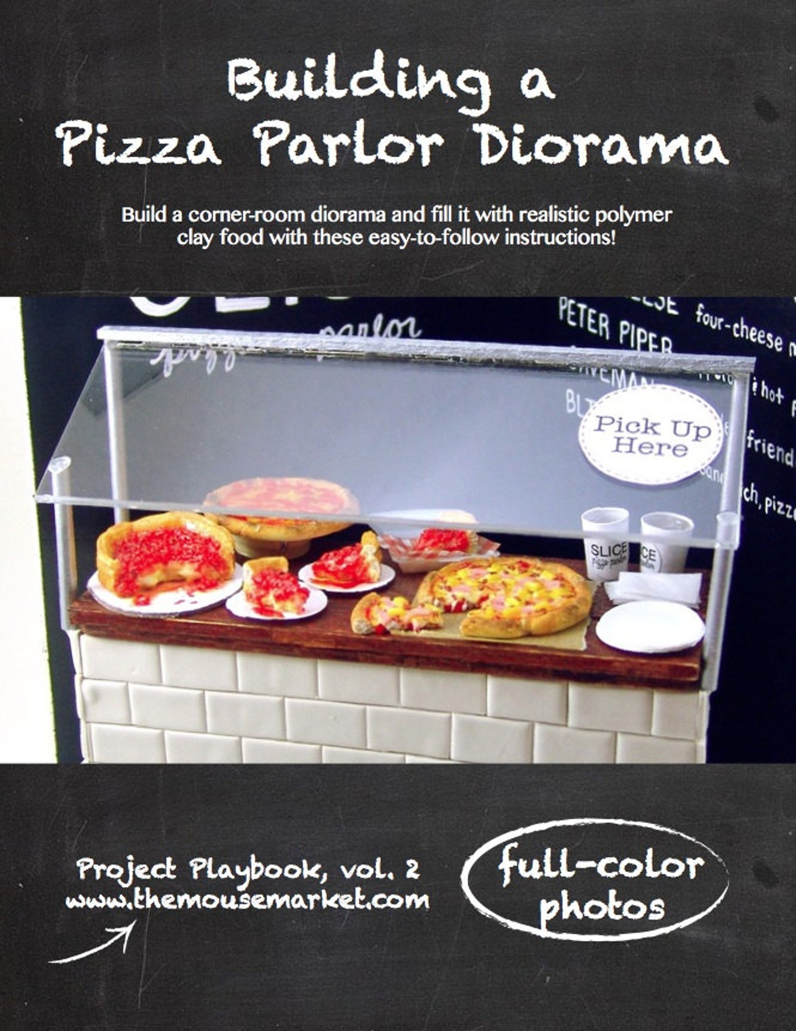 Miniature Tutorial // Building a Pizza Parlor Diorama Tutorial Ebook ...