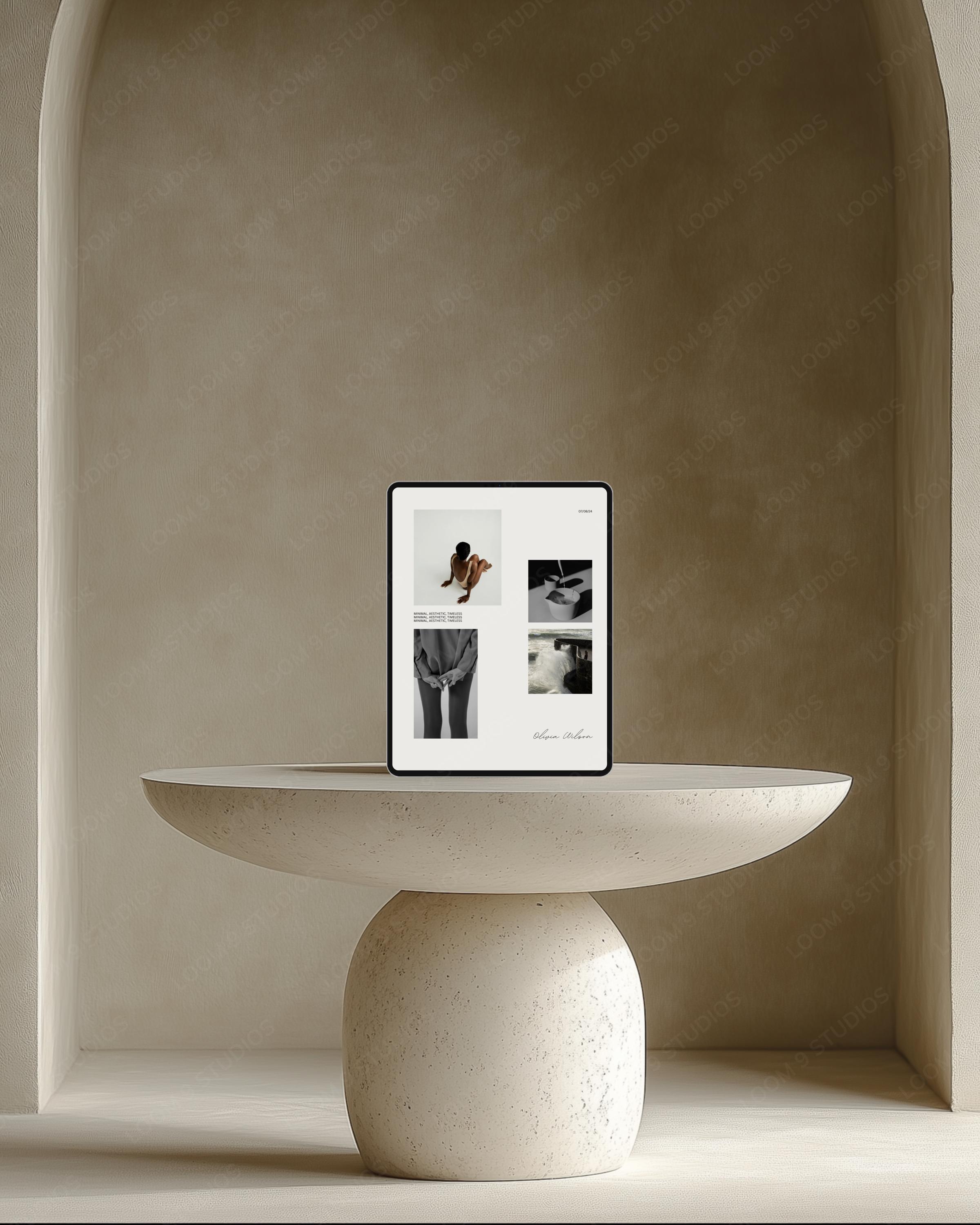 Aesthetic CANVA iPad Mockup, Digital Product Mockups, iPad Mockup ...