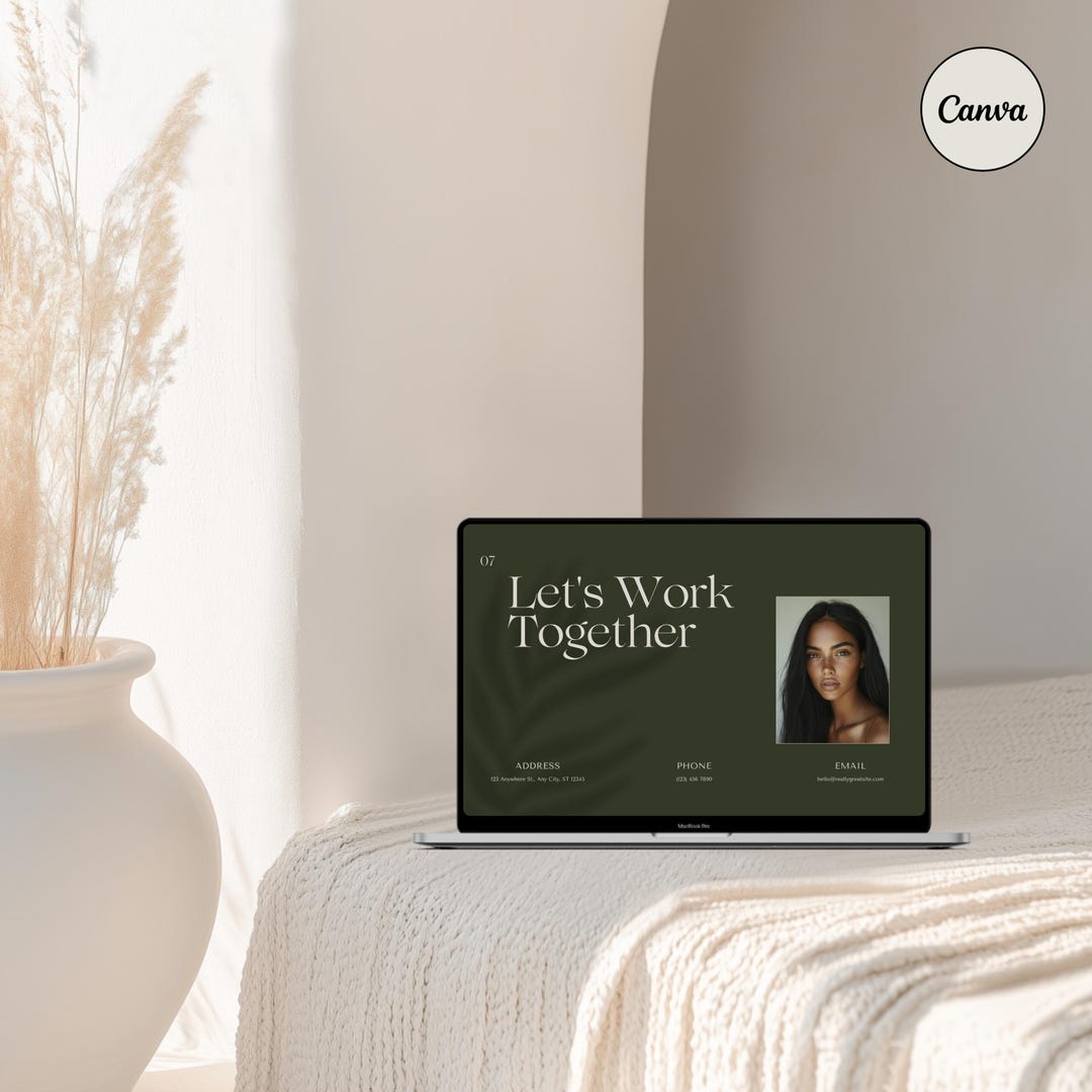 Aesthetic CANVA MacBook Mockup, Digital Product Mockups, MacBook Mockup ...