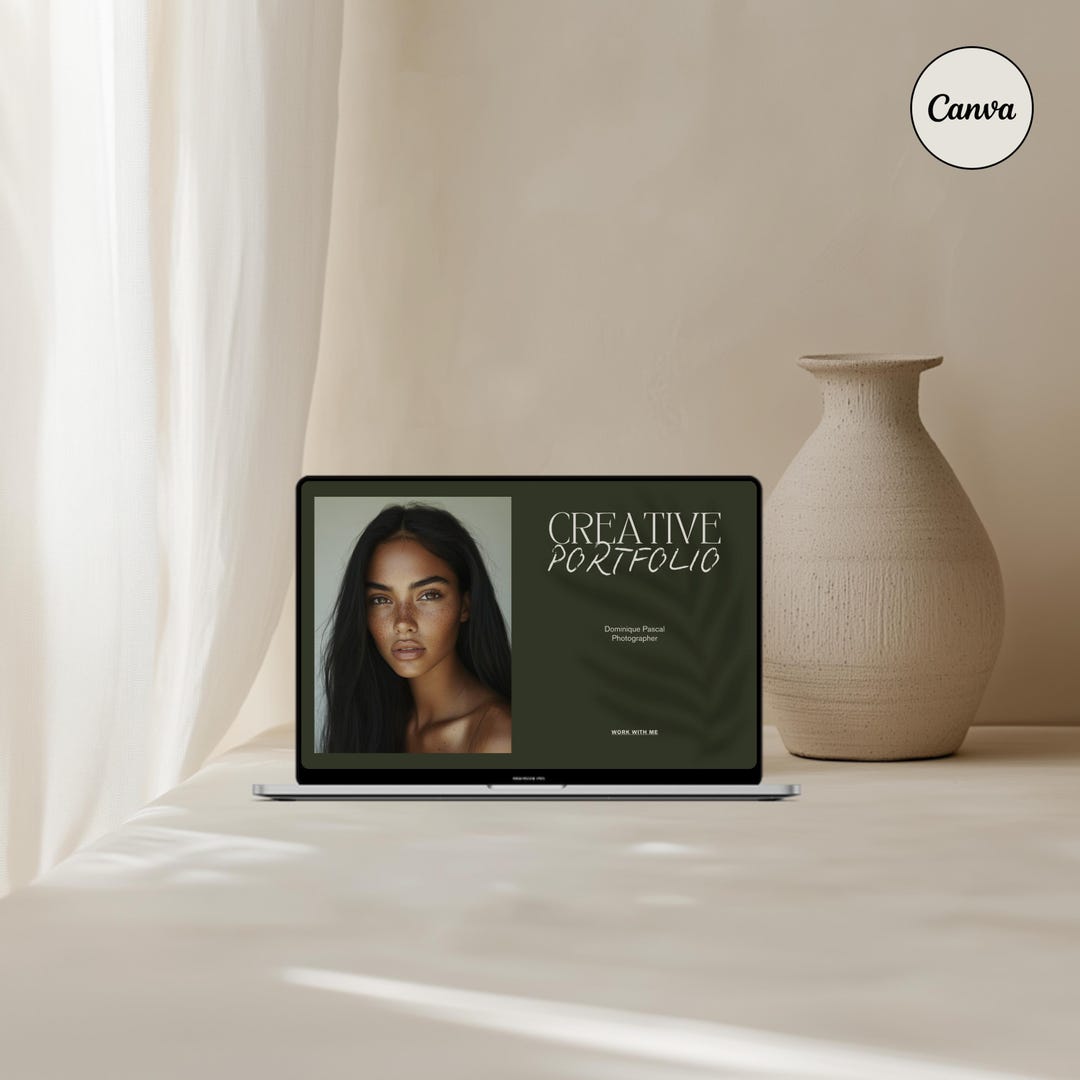Aesthetic CANVA MacBook Mockup, Digital Product Mockups, MacBook Mockup ...