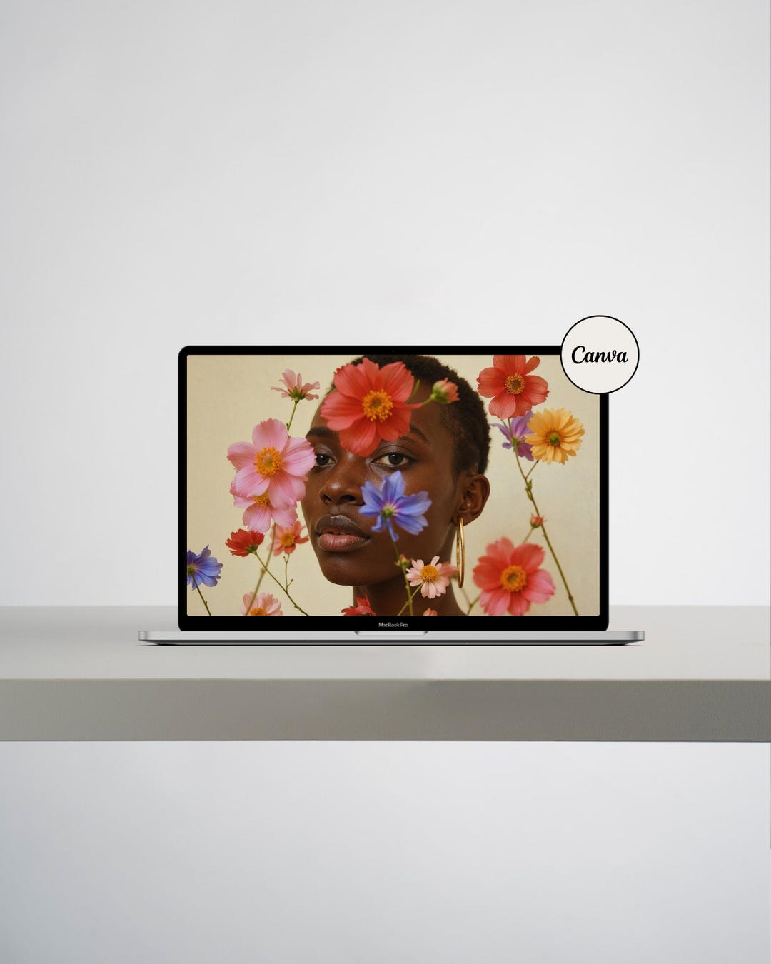 Aesthetic CANVA MacBook Mockup, Digital Product Mockups, MacBook Mockup ...