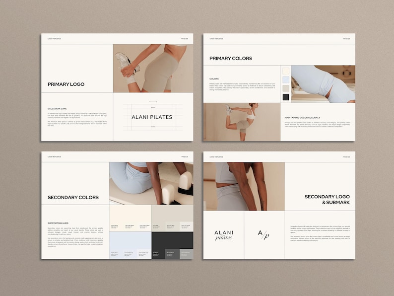 Canva Brand Guidelines Template: 51-page Brand Style Guide - Etsy