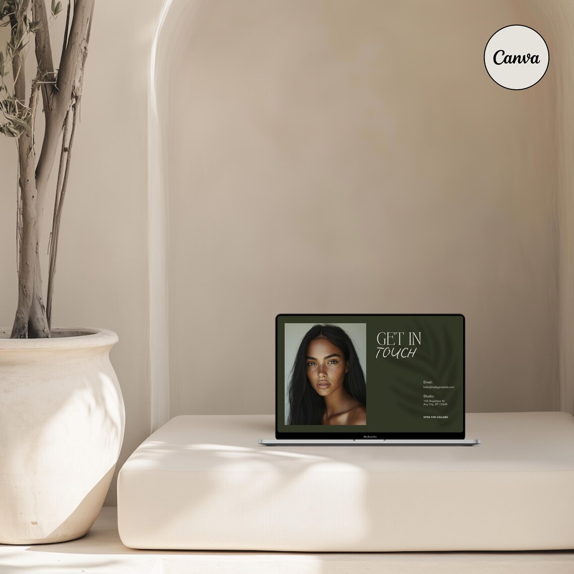 Aesthetic CANVA MacBook Mockup, Digital Product Mockups, MacBook Mockup ...