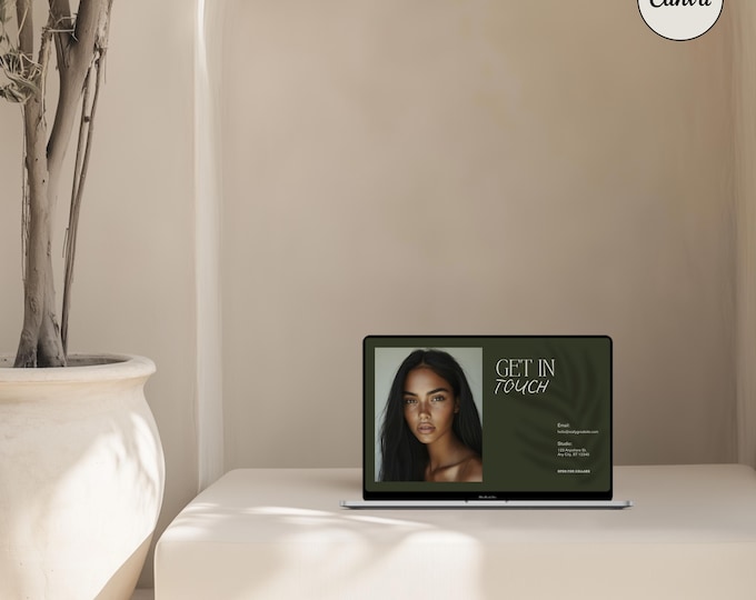 Aesthetic CANVA MacBook Mockup, Digital Product Mockups, MacBook Mockup ...