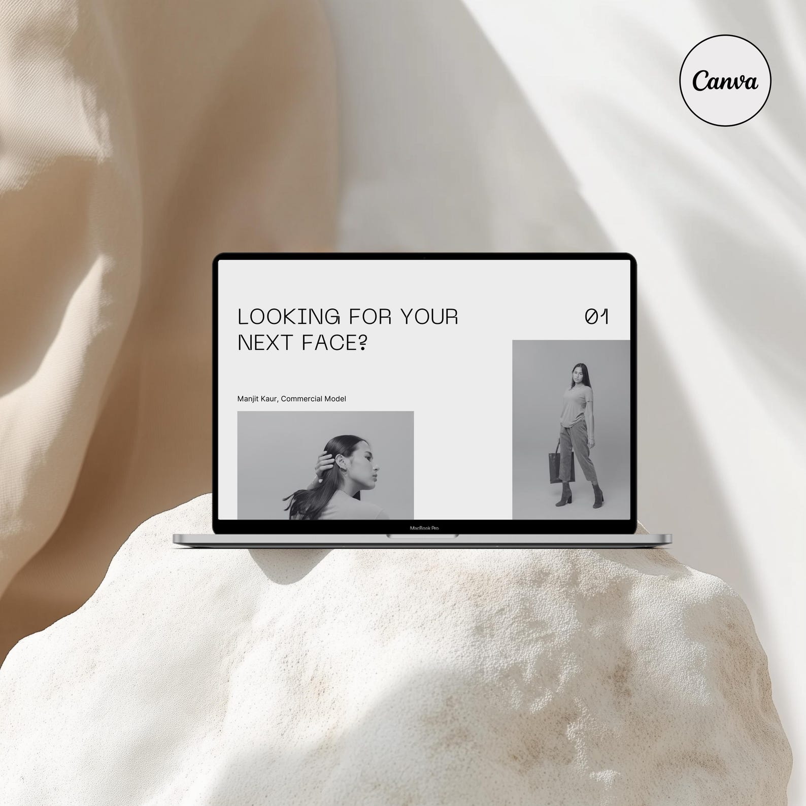 Aesthetic CANVA MacBook Mockup, Digital Product Mockups, MacBook Mockup ...