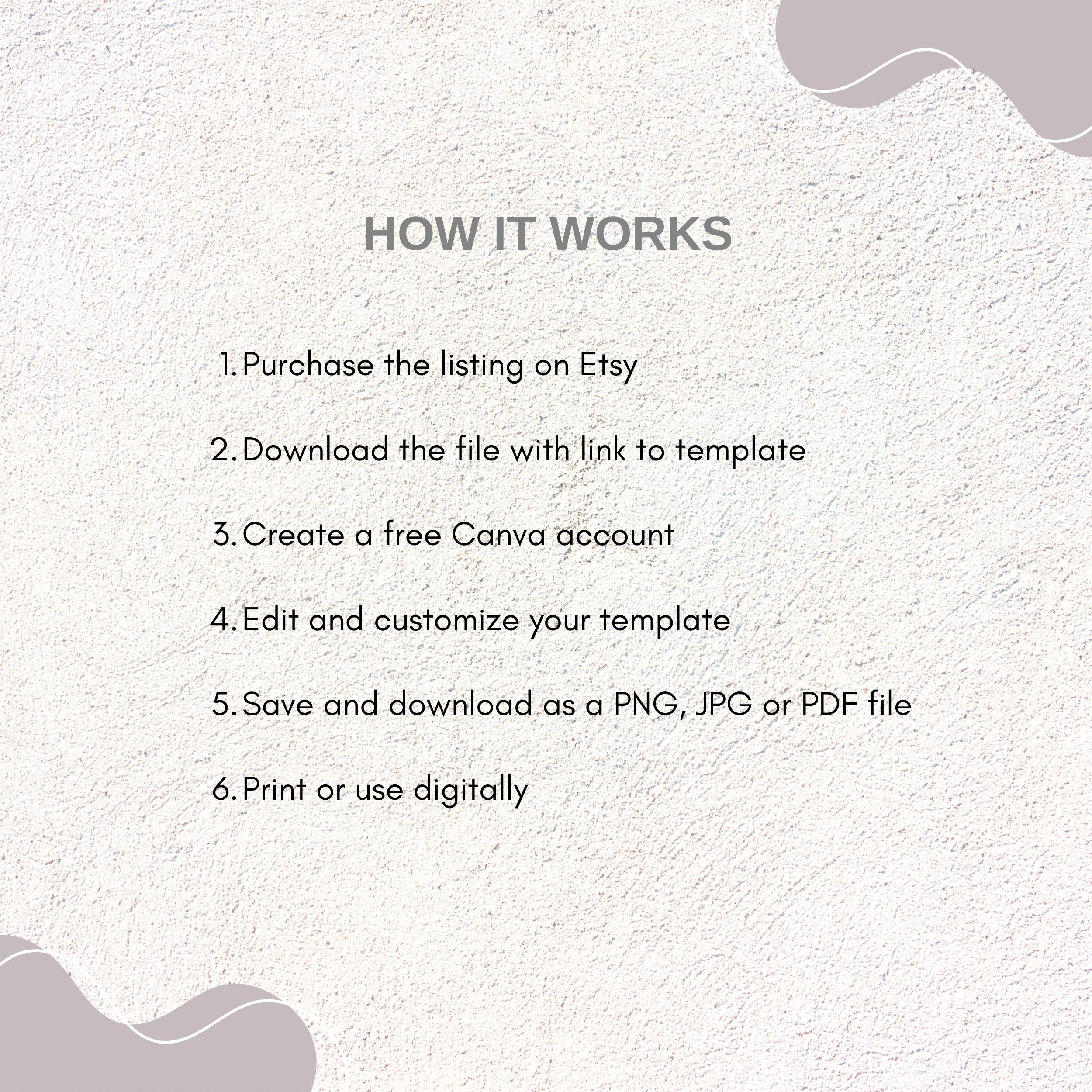 Printable Order Form Template Sewing Order Form Small Business Order ...