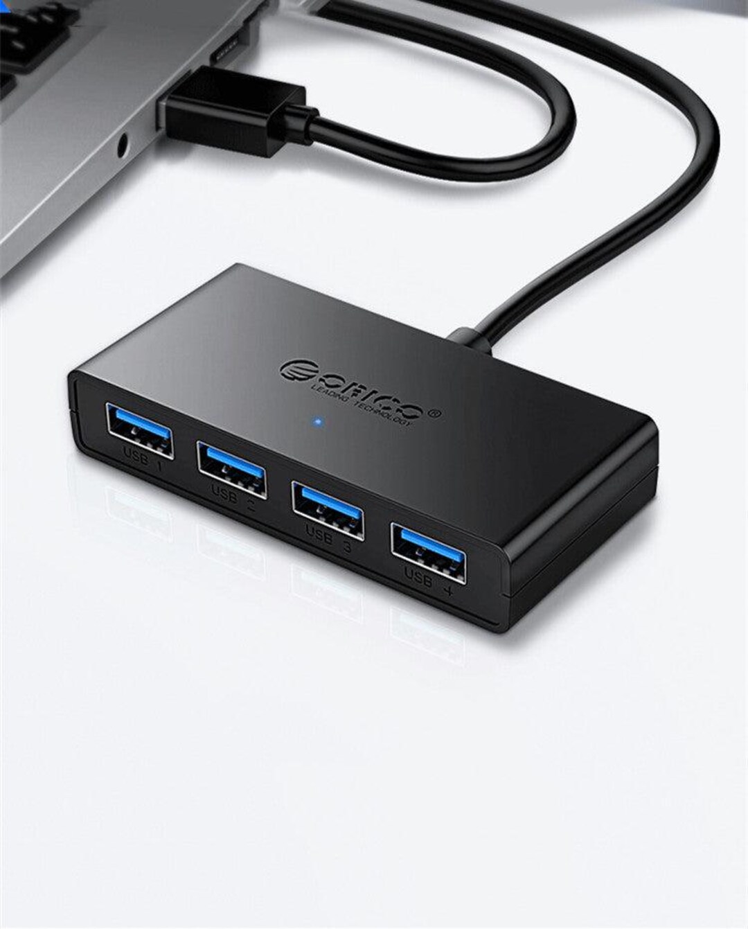 Orico G11-H4 Laptop Usb3.0 Hub Hub Extension Cable With Auxiliary Power ...