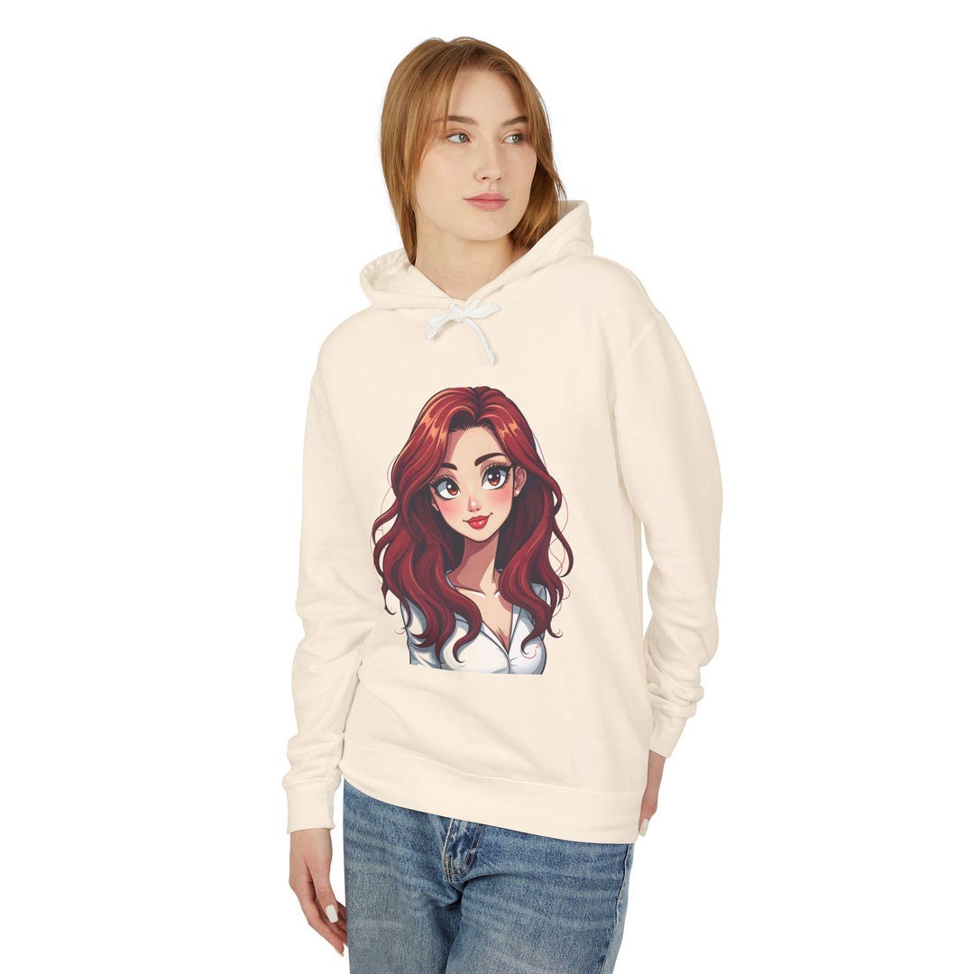 Cute Anime Girl Hoodie, Kawaii Japanese Sweatshirt, Anime Lover Gift ...
