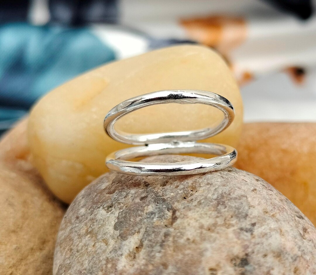 Solid Sterling Silver Swan Ring,splint Ring,new Year Gift, Swan Neck ...