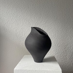 Abstract Ceramic Sculptural Vase, Modern Artistic Design, Handmade ...