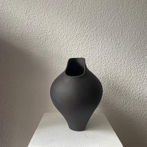 Abstract Ceramic Sculptural Vase, Modern Artistic Design, Handmade ...