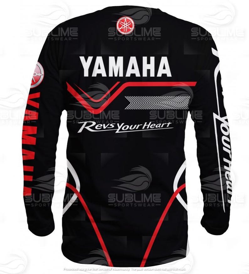 Yamaha T-shirt & Long-sleeve | Custom Sublimation 3D Print | Motorcycle ...