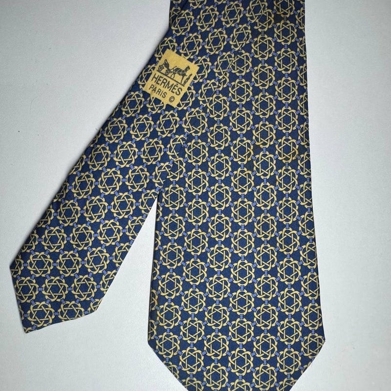 Kermit Oliver Hermes Tie - Etsy