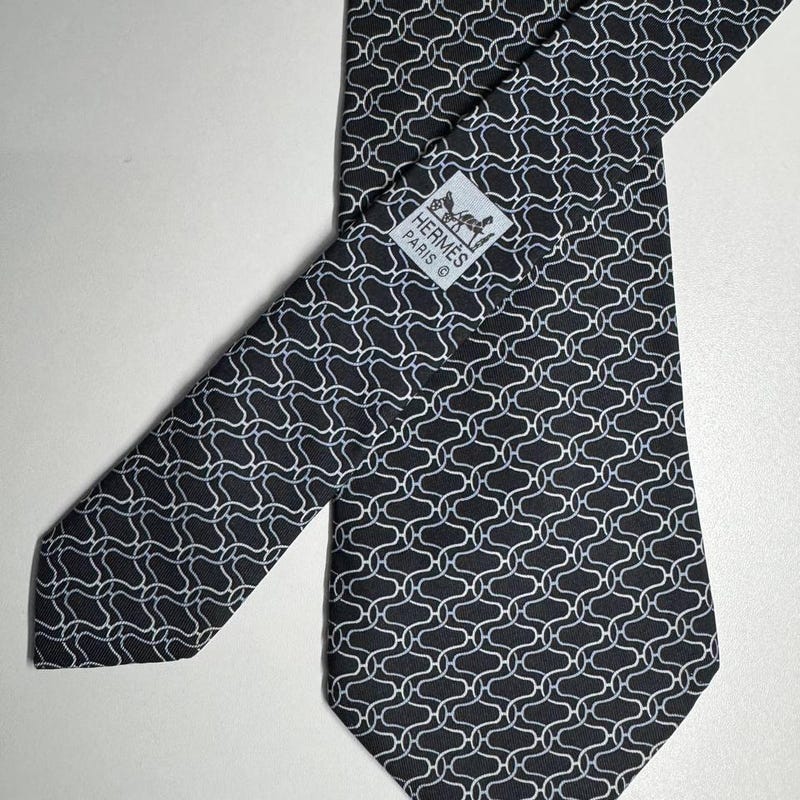 Kermit Oliver Hermes Tie - Etsy