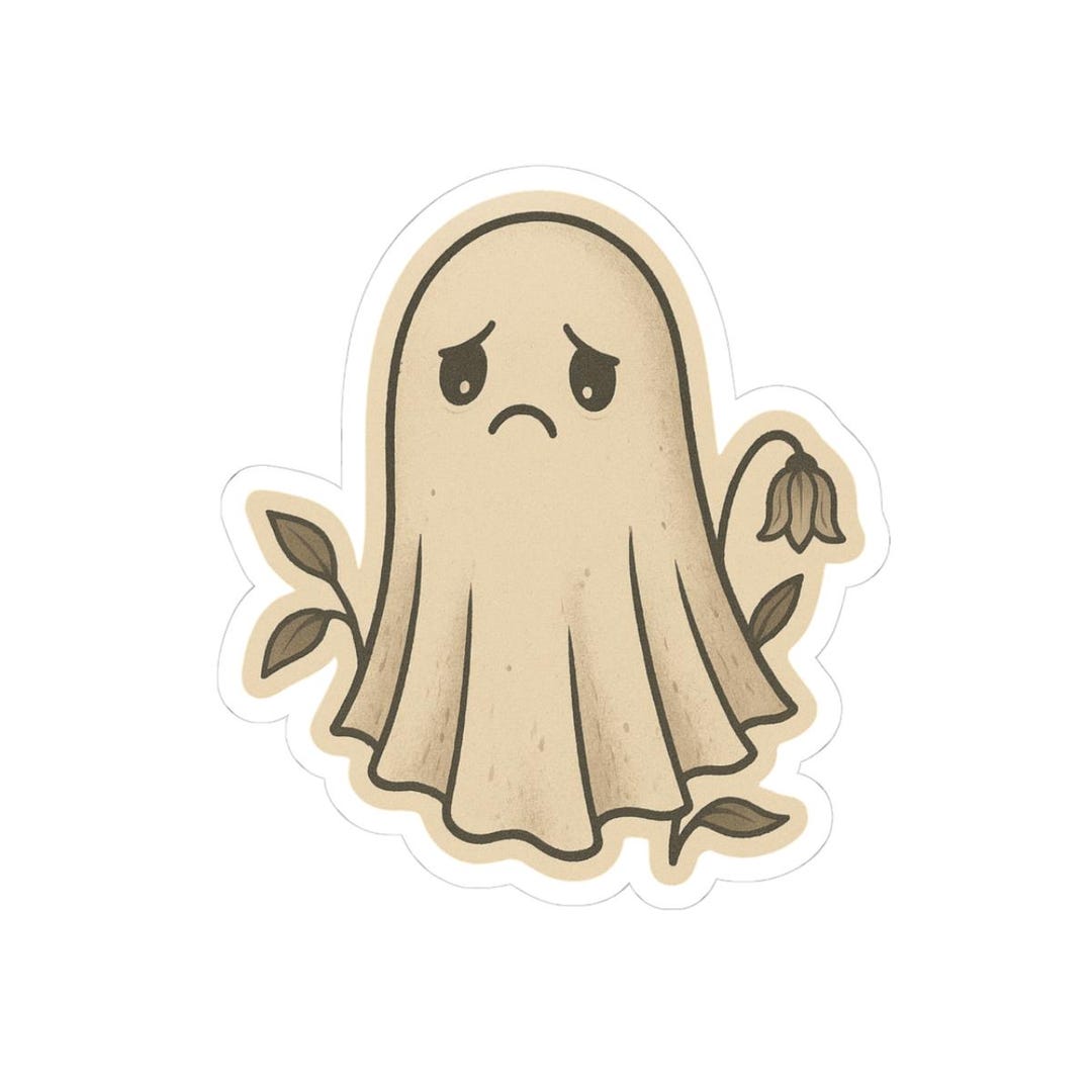Sad Ghost - Etsy