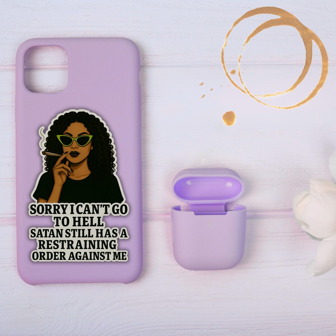 Funny Dark Humor Vinyl Sticker – Goth Antihero Decal for Water Bottles ...