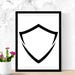 Shield SVG Bundle: Badges, Silhouette Cut Files (digital Download) - Etsy
