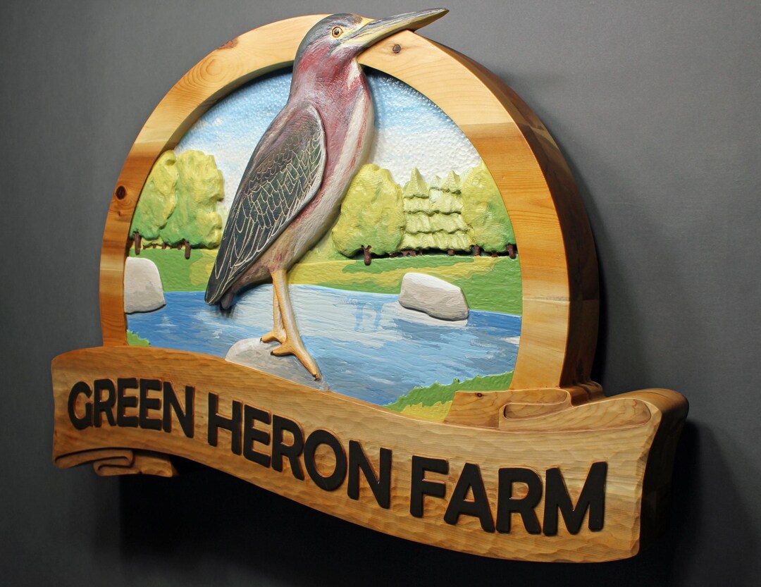 Custom Carved Wood Sign, Personalized Home or Business Decor - Etsy