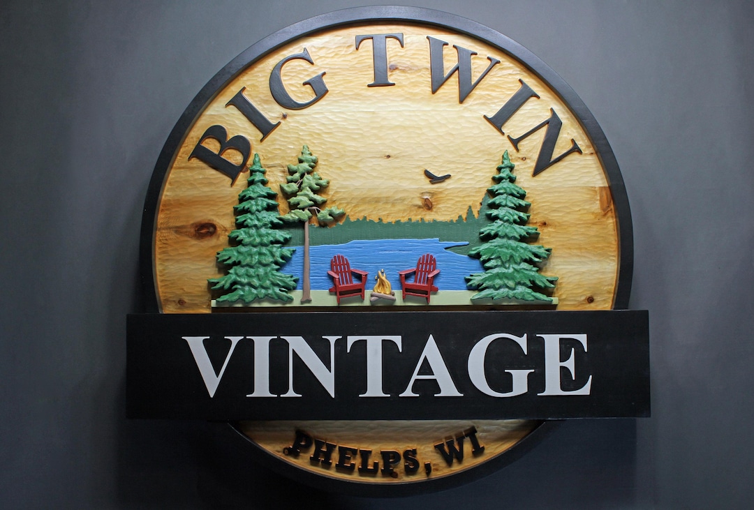 Custom Carved Wood Sign, Personalized Cabin, Farm, or Business Sign - Etsy