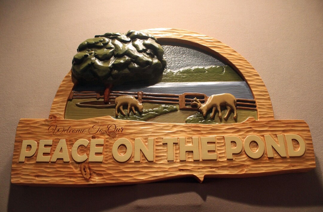Custom Carved Wood Sign, Personalized Home Decor - Etsy