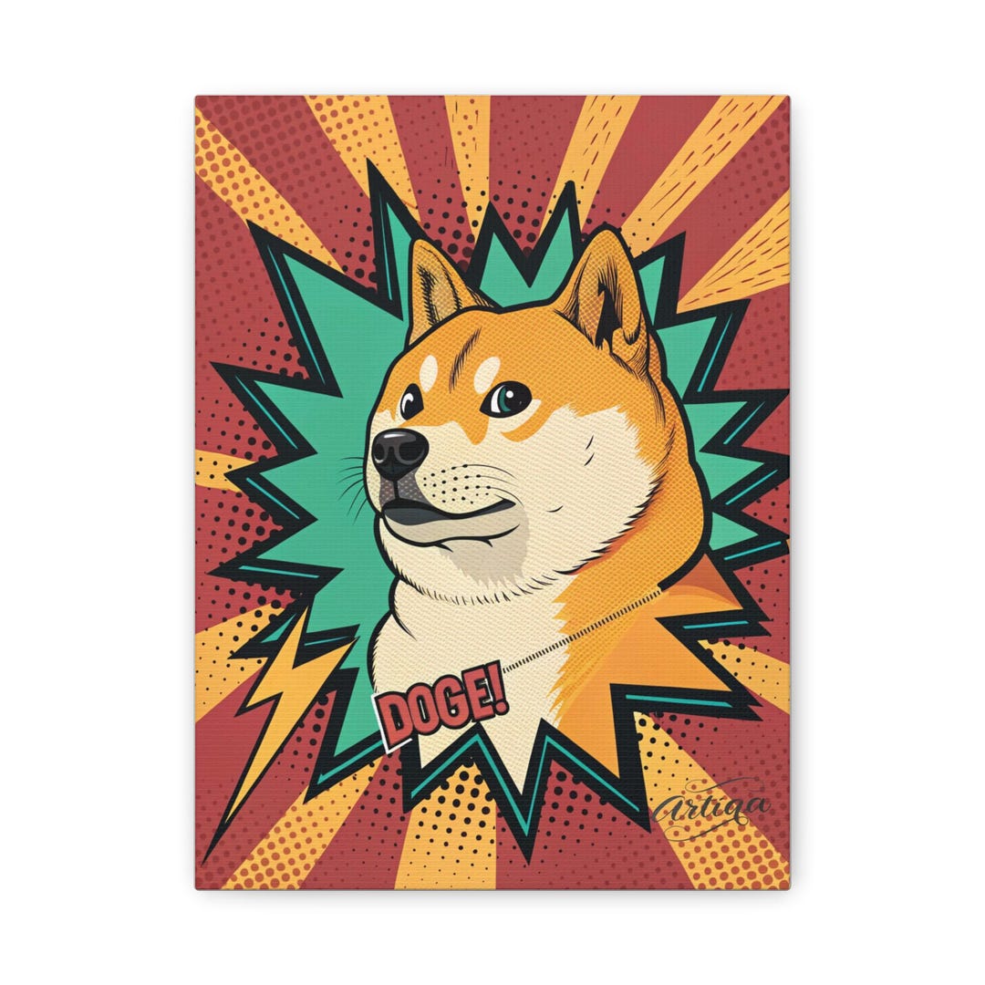 Pop Art Meme Poster, Doge & Pepe Print - Etsy