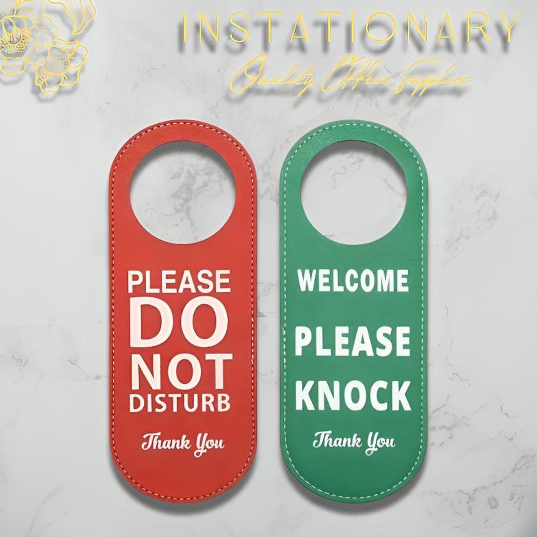 Double Sided Do Not Disturb Door Sign, Perfect for Bosses, Office Co ...
