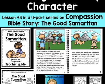 Teaching Kids Godly Character Compassion lesson 1 Jesus Feeds the 5,000 ...